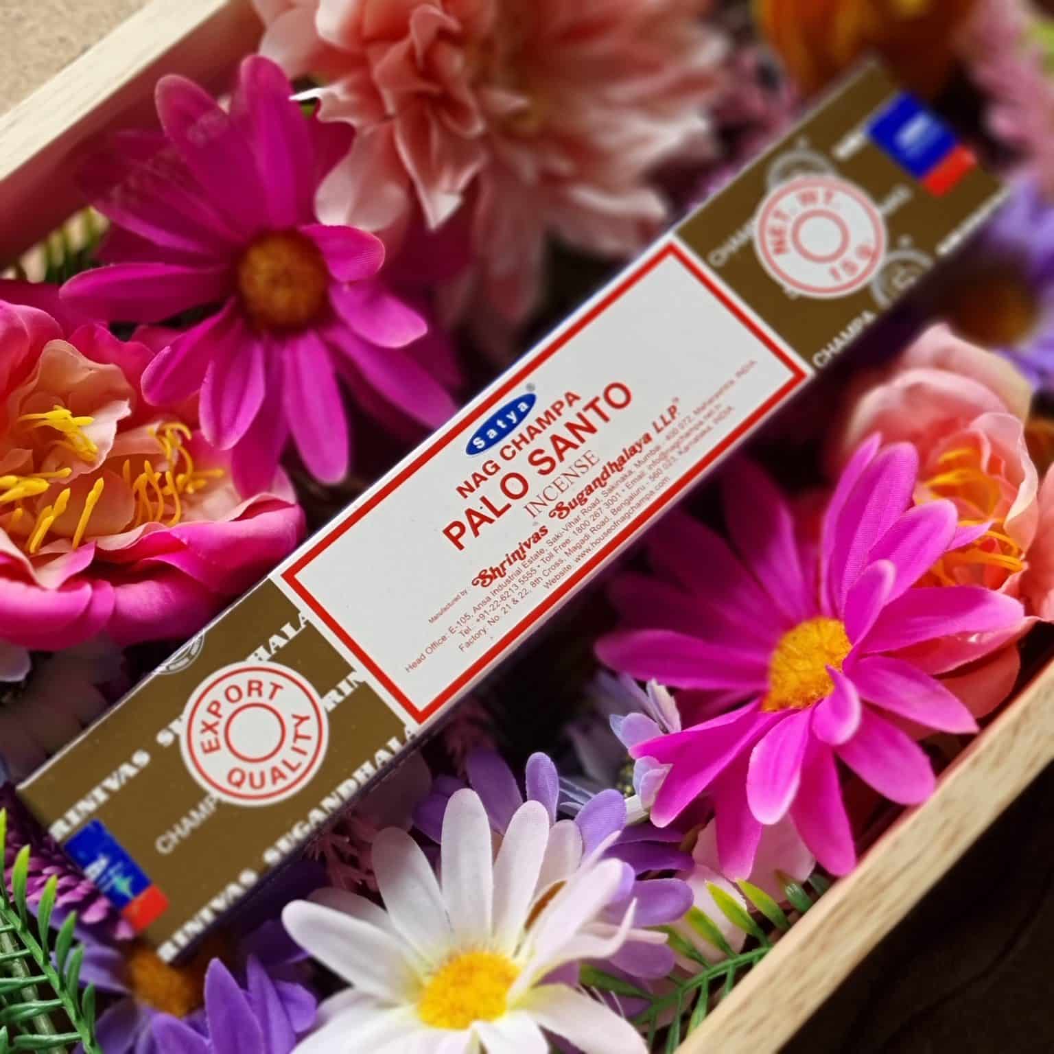 Satya – Palo Santo Incense Sticks – Purple Lotus Holistic Gift Shop