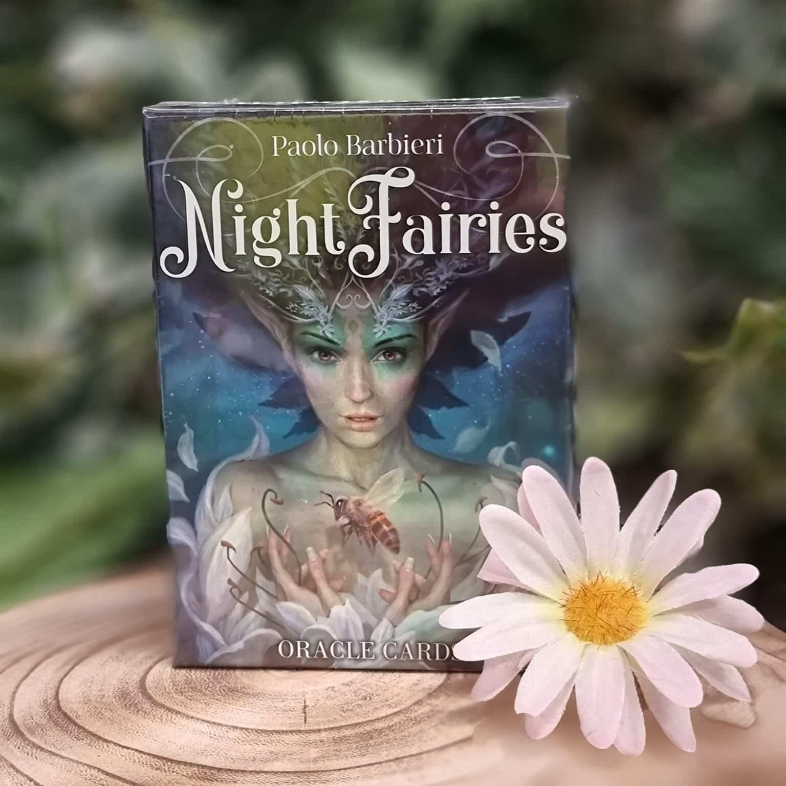 Night Fairies Oracle Cards - Purple Lotus