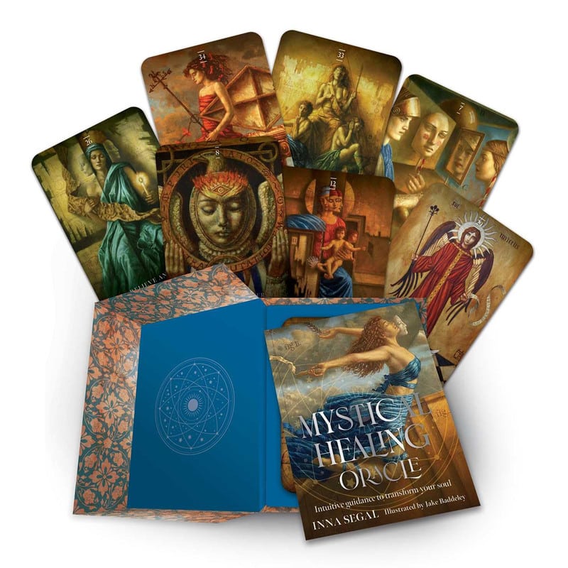 Mystical Healing Oracle Cards for Self Discovery - Purple Lotus ...